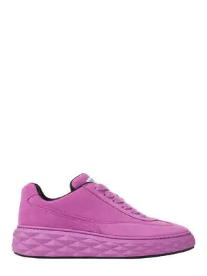 JIMMY CHOO Diamond Maxi Retro Low-top Sneakers - V Violet Orchid