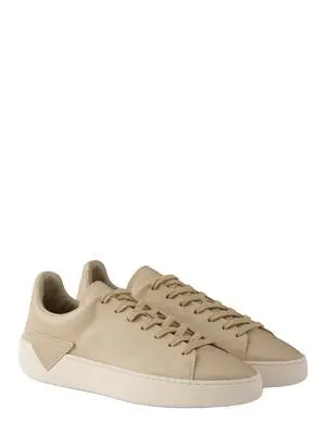 Prada Court Leather Sneakers - Neutral