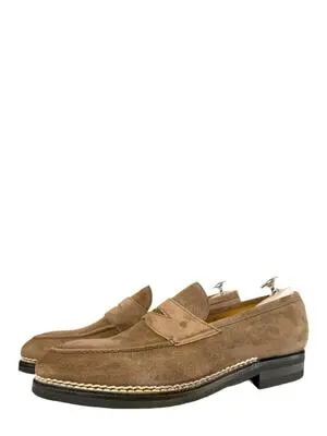 Bontoni Principe Penny-slot Loafers - Brown