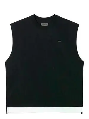 MUSIUM DIV. Layered Sleeveless Top - Black