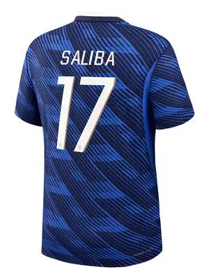 Nike William Saliba France National Team 2026 Match Home Dri-fit Adv Soccer Jersey - Blue