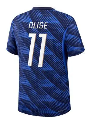 Nike Michael Olise France National Team 2026 Match Home Soccer Jersey - Blue