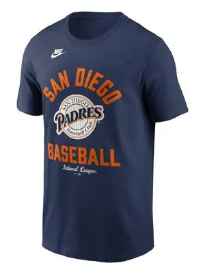 Nike San Diego Padres Cooperstown Mlb T-shirt - Blue