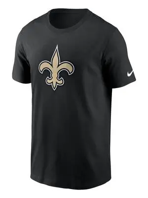 Nike New Orleans Saints Logo Essential Nfl T-shirt - Black
