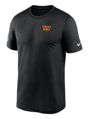 Nike Washington Commanders Legend Logo Dri-fit Nfl T-shirt - Black