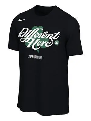 Nike Boston Celtics Nba Basketball T-shirt - Black