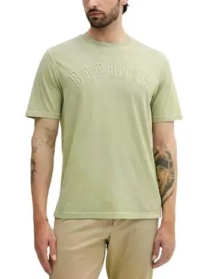 Barbour Logo-detail T-shirt - Green