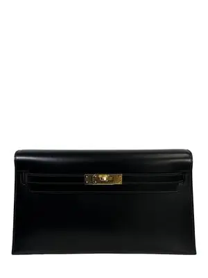 HERMÈS Kelly Elan Box Gold Hardware
