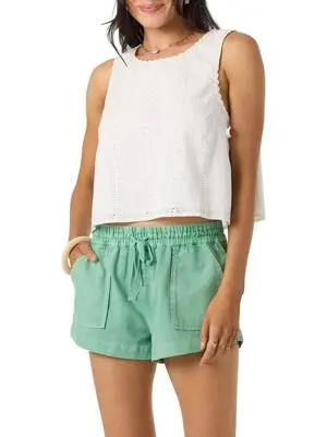 O'Neill Athena Crop Tank - White