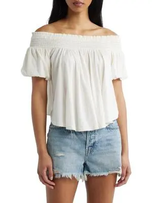 FREE PEOPLE Mabel Off-The-Shoulder Top
