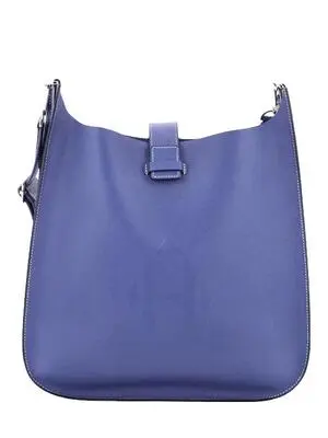 Hermès Evelyne Sellier Bag Epsom 33 - Blue