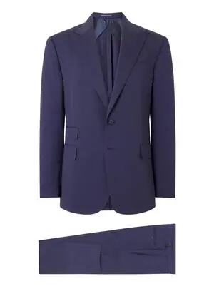 Ralph Lauren Purple Label Virgin Wool Suit - Blue