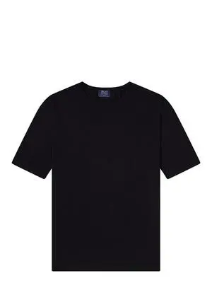 William Lockie Virgin Wool T-shirt - Black