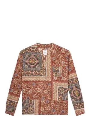 Visvim Bandana-print Cotton-voile Shirt - Brown