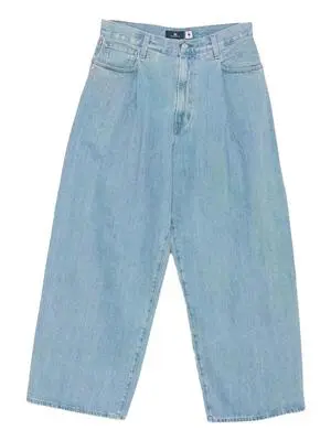 LEVI'S Tab Pleated Wide-leg Jeans - Blue
