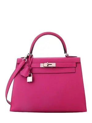 Hermès Kelly 28 Handbag - Rose Pourpre