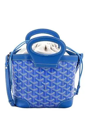 Goyard Beluga Bag Coated Canvas - Blue