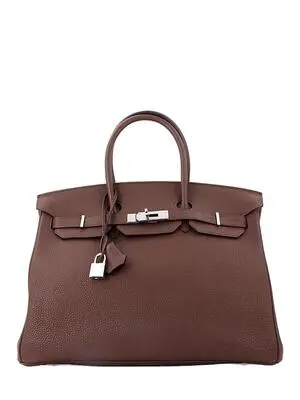 Hermès Birkin 35 Handbag - Brulee