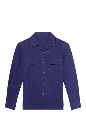 Thom Sweeney Linen Shirt - Blue