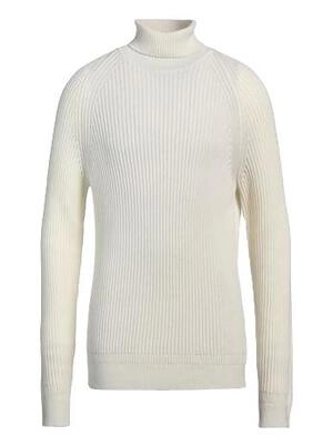 ZANONE Virgin Wool Ribbed Knit Turtleneck - Ivory