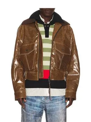 Andersson Bell Mikoos 26 Bomber Jacket - Brown