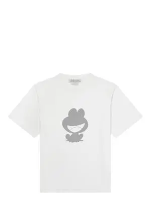 REMI RELIEF Remi Relief - Frog Printed Cotton-Jersey T-Shirt - Men - Neutrals - S