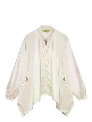 Shanghai Tang Windbreaker Jacket - Neutrals