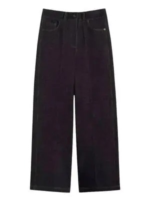 Max Mara Straight-leg Trousers - Blue