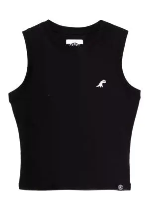 AGNES B. Dino Logo-patched Tank Top - Black