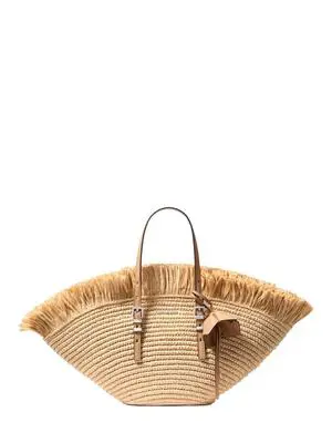Michael Kors Isa Hand-crocheted Tote Bag - Natural