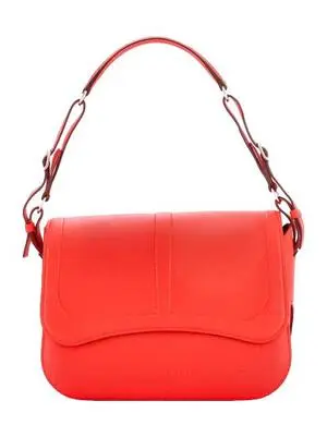 Hermès Harnais Shoulder Bag Epsom And Swift - Red