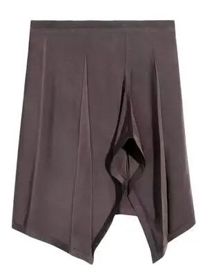 LEMAIRE Pleated Skirt - Brown