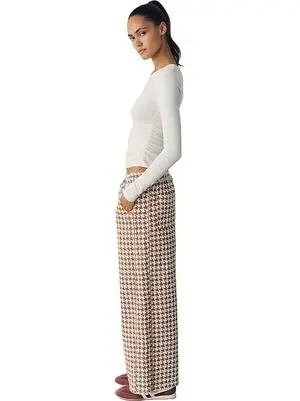 Daily Practice Daily Practice Easy Mile Wide Leg Pants Neutral Pattern