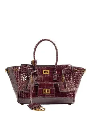 Balenciaga Bel Air Handheld Bag - Red