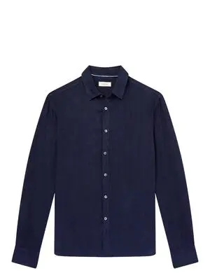 Canali Linen Shirt - Blue