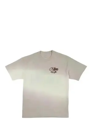 Nike Sportswear Logo-print Gradient-effect T-shirt - Neutrals