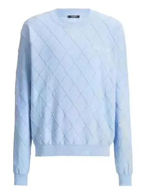 Balmain Knit Jumper - Blue