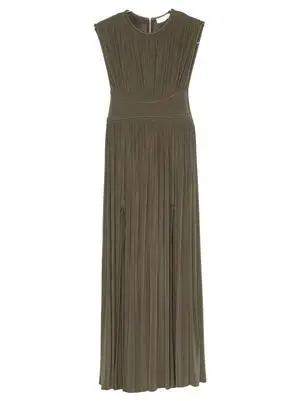 Zimmermann Luna Column Dress - Green