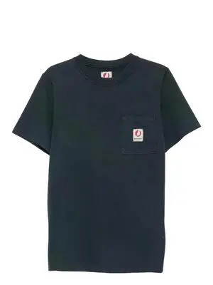 MURPHY&NYE Logo-patch Pocket T-shirt - Blue