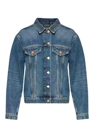 Emporio Armani Button-up Denim Jacket - Blue