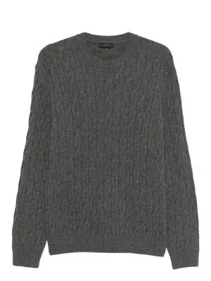 ZANONE Cable-knit Sweater - Grey