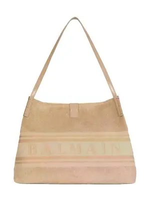 Balmain Medium Release Tote Bag - Neutrals