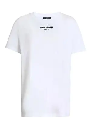 Balmain Paris Embroidered T-shirt - White