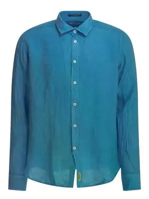 B.D.BAGGIES Bradford Linen Shirt - Blue