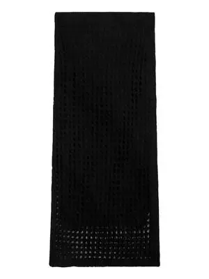 Max Mara Crochet-knit Skirt - Black