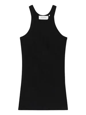 Sportmax Ribbed-knit Tank Top - Black