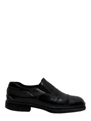 Prada Square-toe Loafers - Black