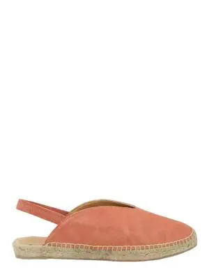 CastaÑer Slingback Flat Espadrilles - Orange