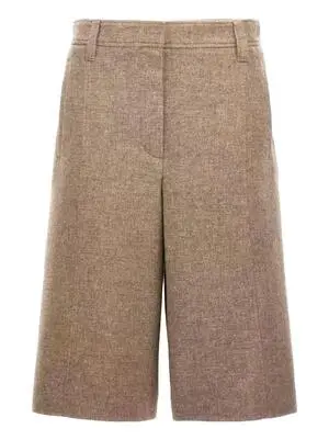 BRUNELLO CUCINELLI Tailored Wool Shorts