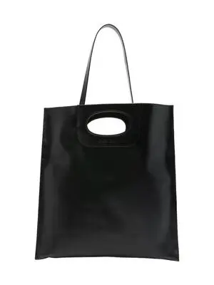 GHERARDINI Piattina Leather Clutch